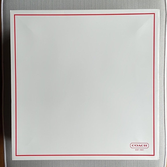 Coach | Bags | Coach Extra Large Foldable Paper Box Empty With Coach ...